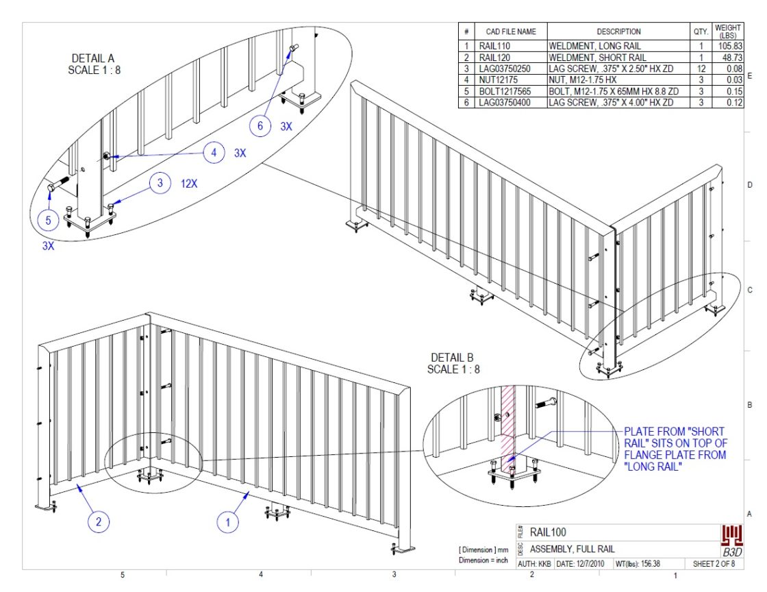 Home Guard Rail Drawing_Page_2 | Kris Bunda Design