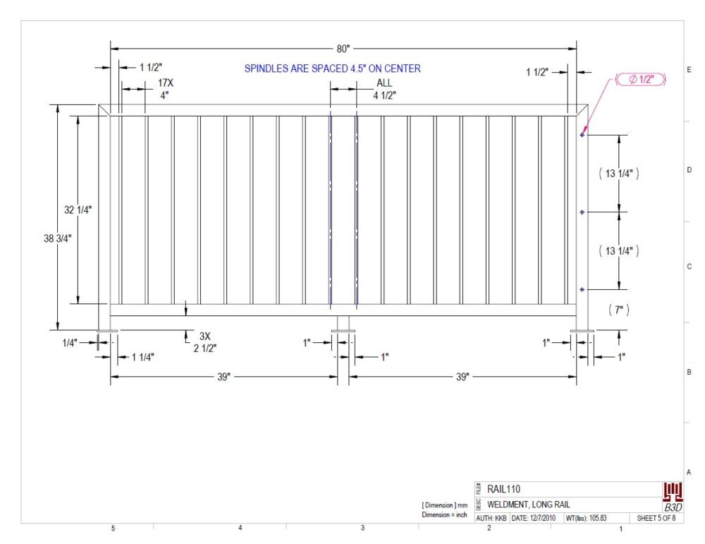 Home Guard Rail Drawing_Page_5 | Kris Bunda Design